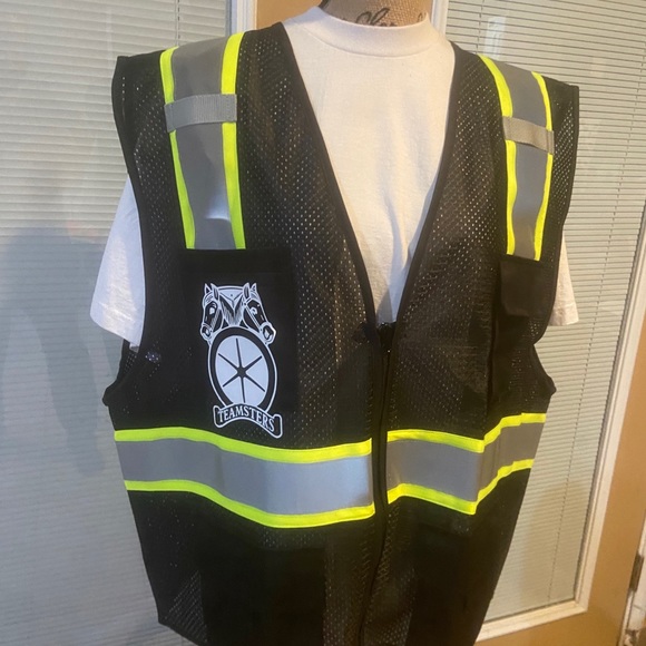 Hand Crafted | Jackets & Coats | Teamsters Safety Vest | Poshmark